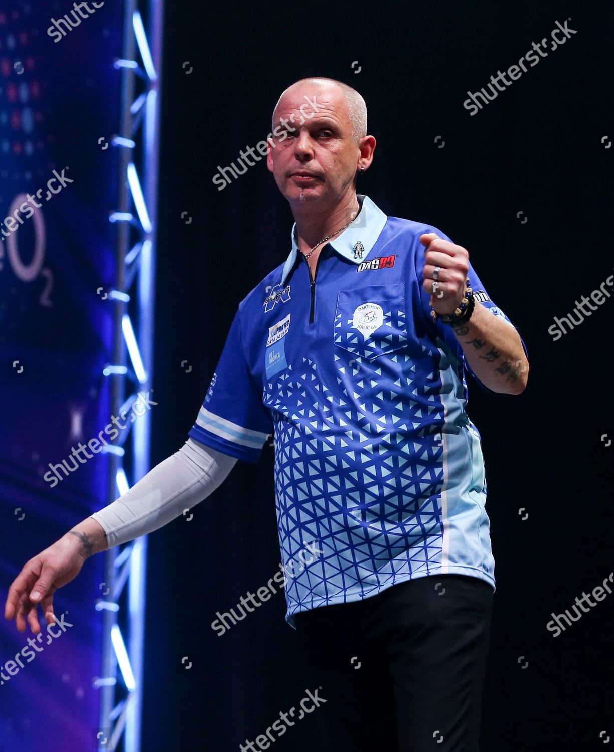 Mario Vandenbogaerde During Bdo World Professional Editorial Stock ...