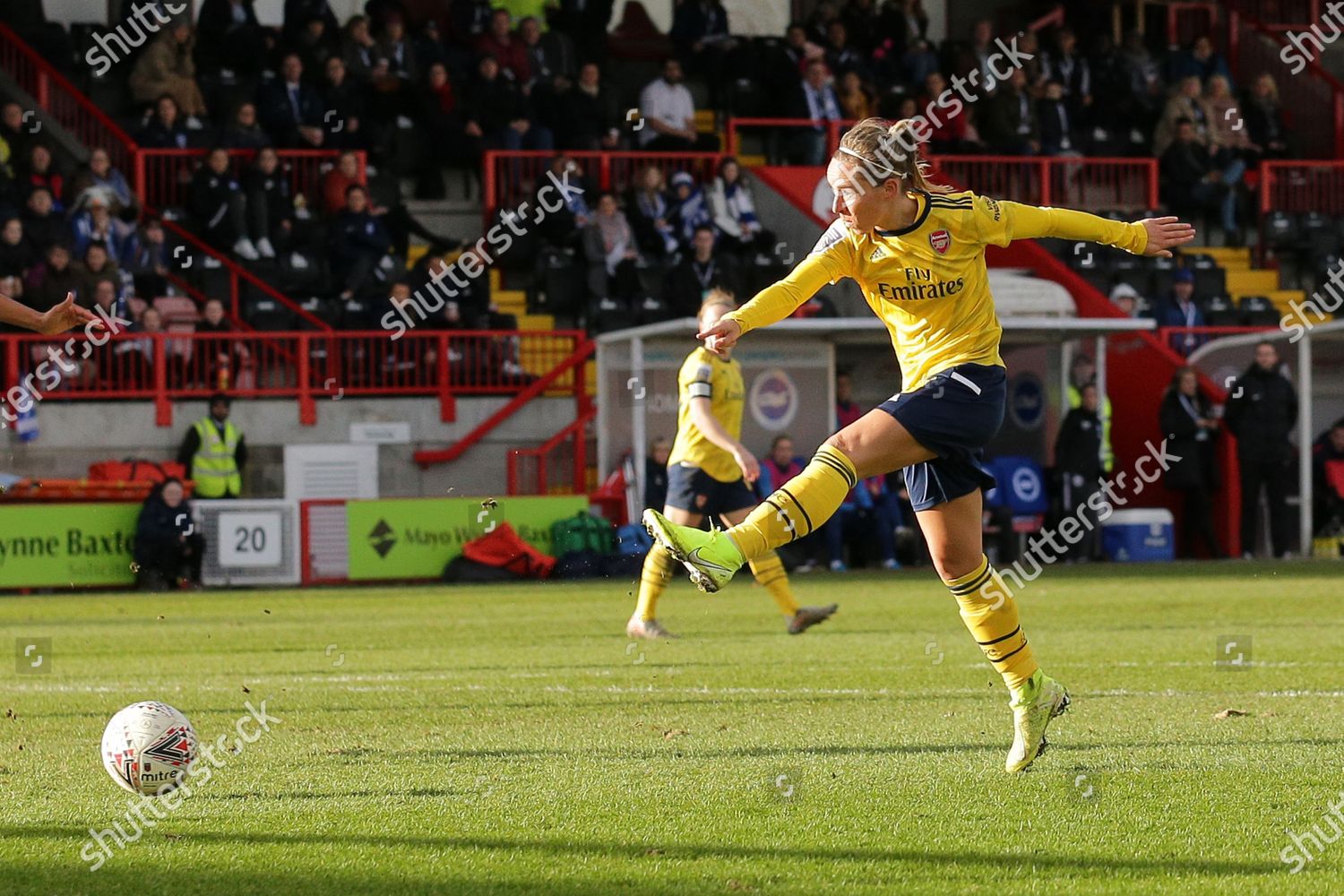 Jordan Nobbs Arsenal Scores Third Goal Editorial Stock Photo - Stock ...