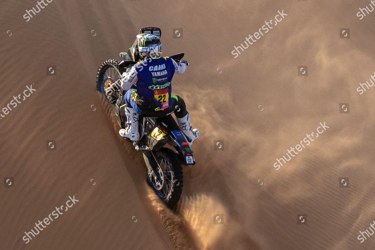 Argentinian Franco Caimi Monster Energy Yamaha Editorial Stock Photo ...