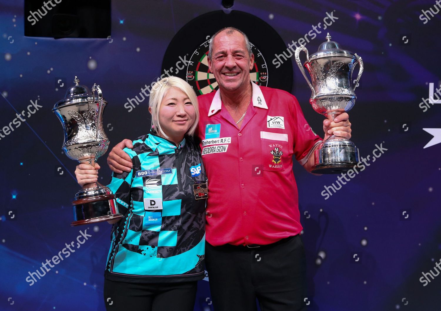 Wayne Warren During Finsl Bdo World Editorial Stock Photo - Stock Image ...