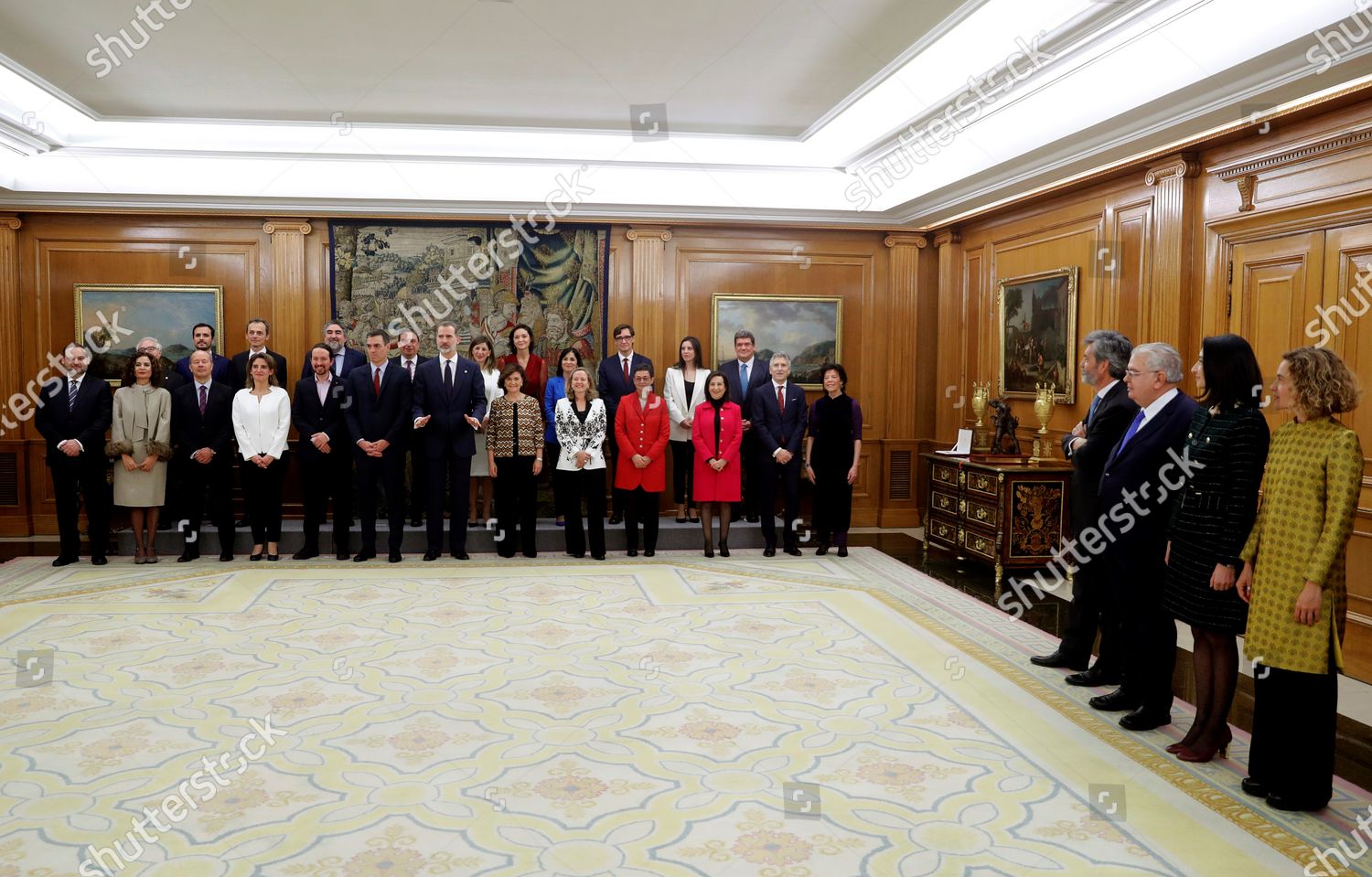 King Felipe Vi Prime Minister Pedro Editorial Stock Photo - Stock Image ...