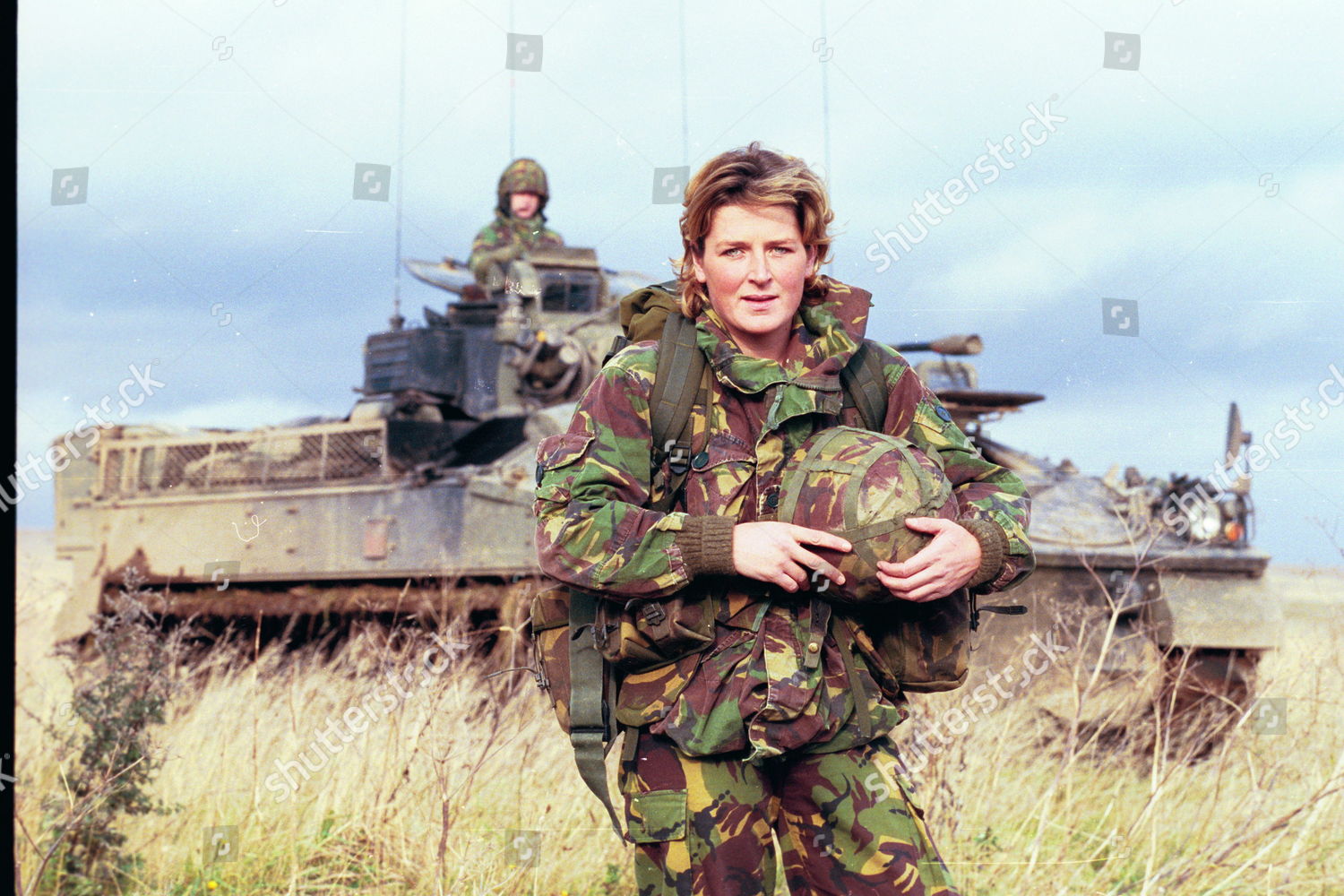 Captain Emma Watsonmack Her Warrior Tank Editorial Stock Photo - Stock ...