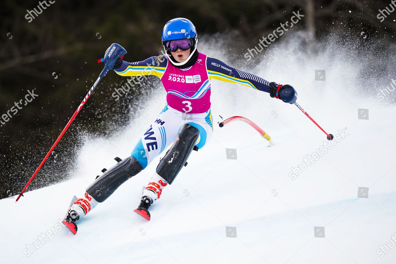 Swedens Emma Sahlin Action During First Editorial Stock Photo - Stock ...