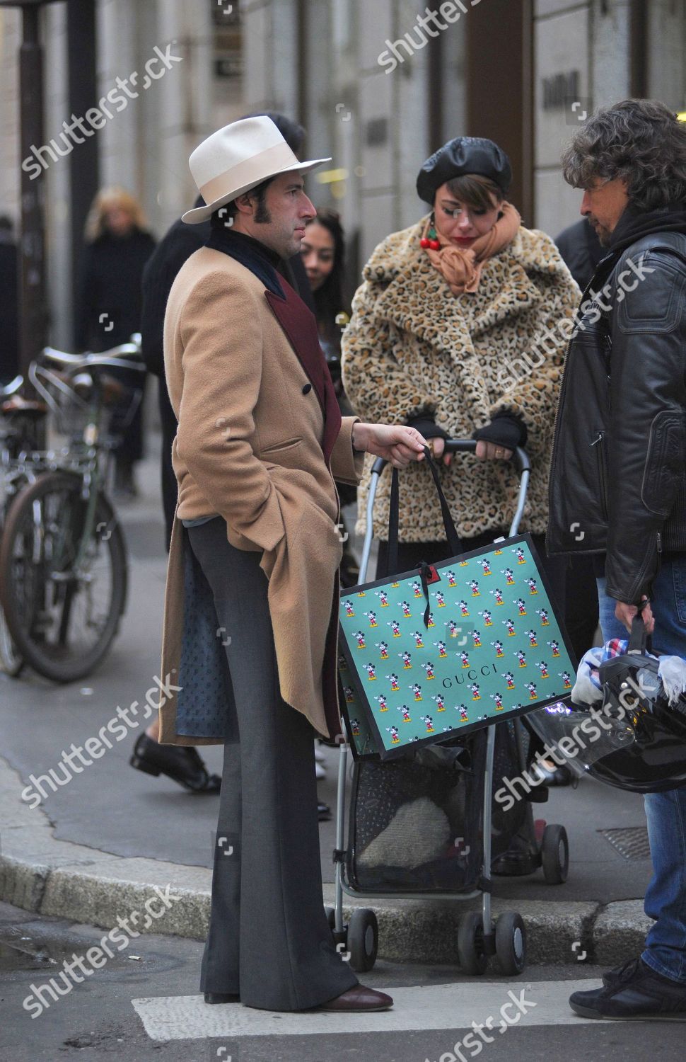 Alessandro Ristori Francesca Morini Meet Friend Editorial Stock Photo ...