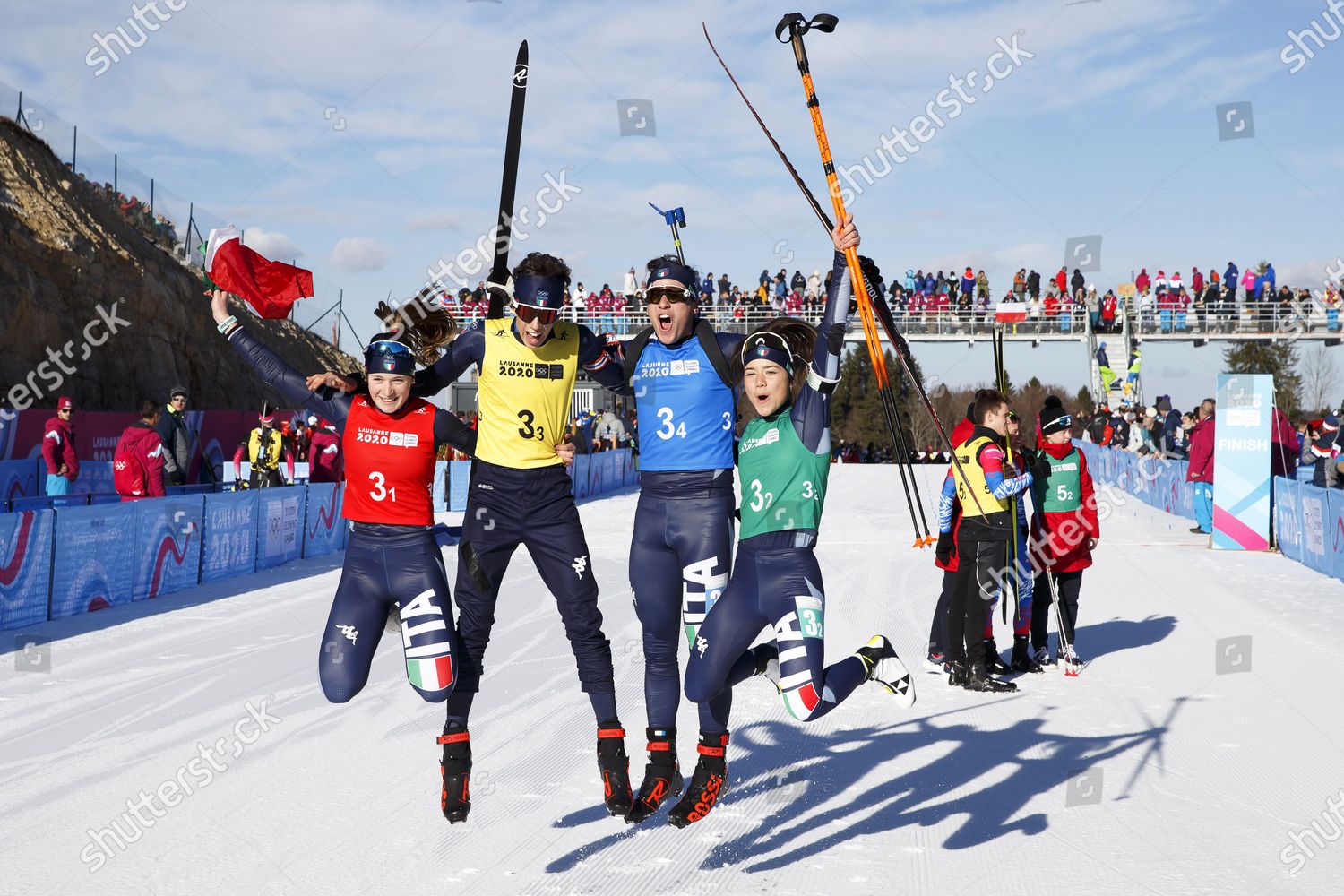 Italian Relay Team Members Lr Martina Editorial Stock Photo - Stock ...