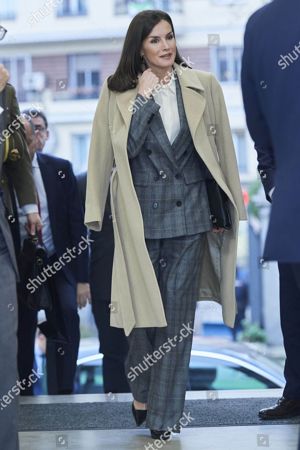 Madrid Queen Letizia During Meeting Members Editorial Stock Photo ...
