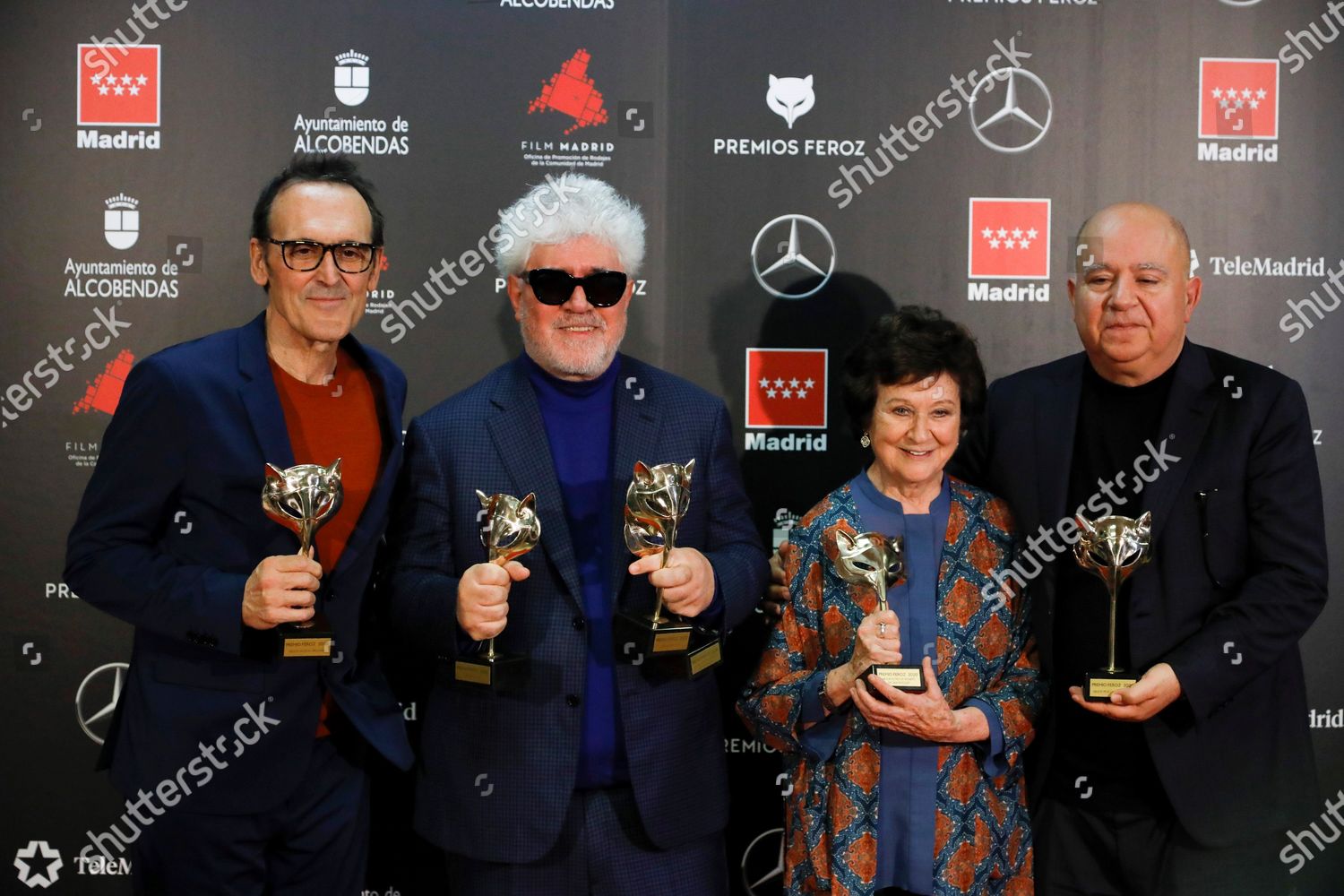 Alberto Iglesias Spanish Filmmaker Pedro Almodovar Editorial Stock ...