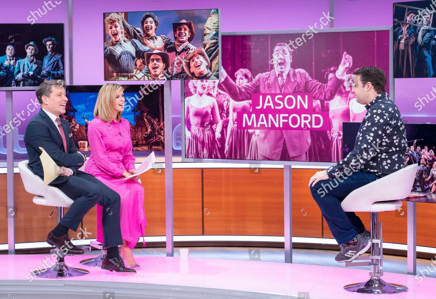 Ben Shephard Kate Garraway Jason Manford Editorial Stock Photo - Stock ...
