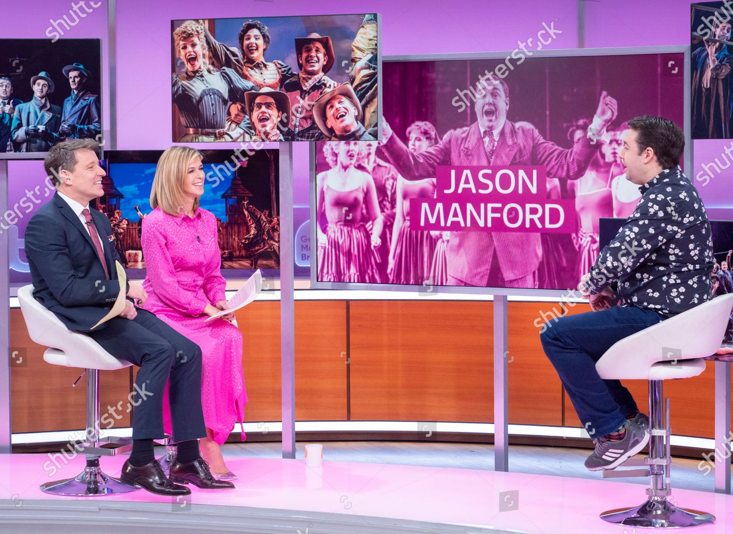 Ben Shephard Kate Garraway Jason Manford Editorial Stock Photo - Stock ...