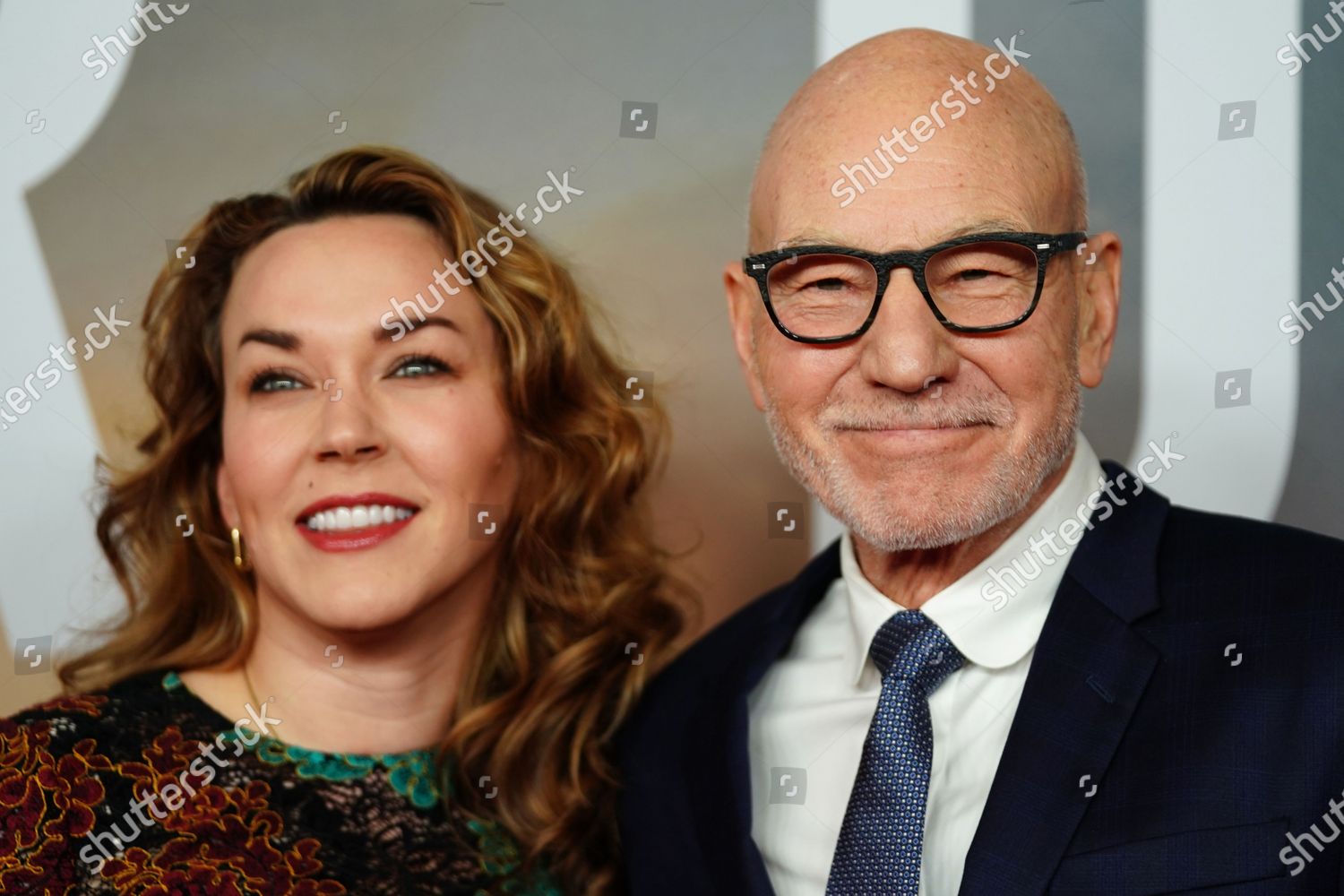 Sir Patrick Stewart R His Wife Editorial Stock Photo - Stock Image ...