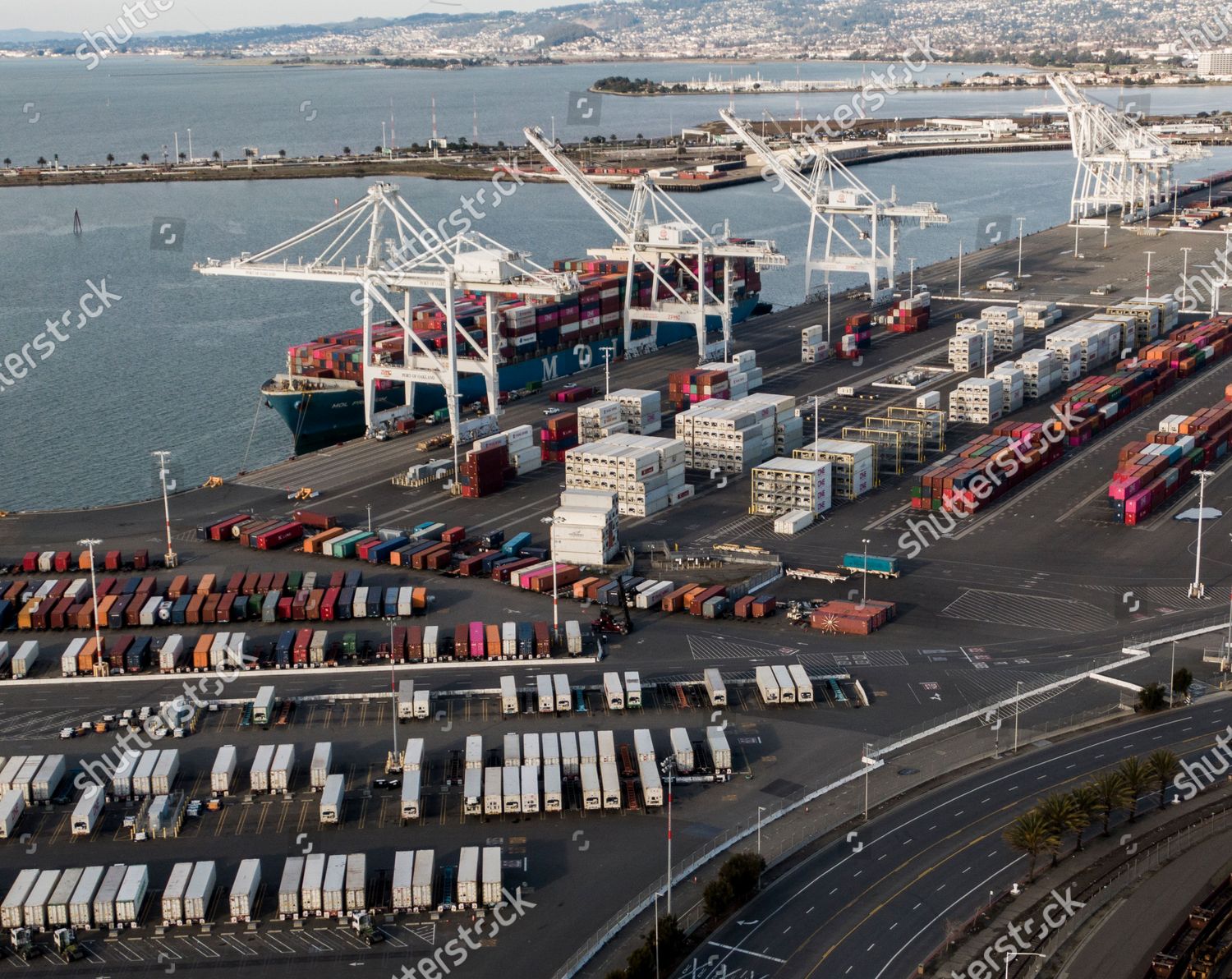 Aerial Photo Made Drone Shows Docked Editorial Stock Photo - Stock ...