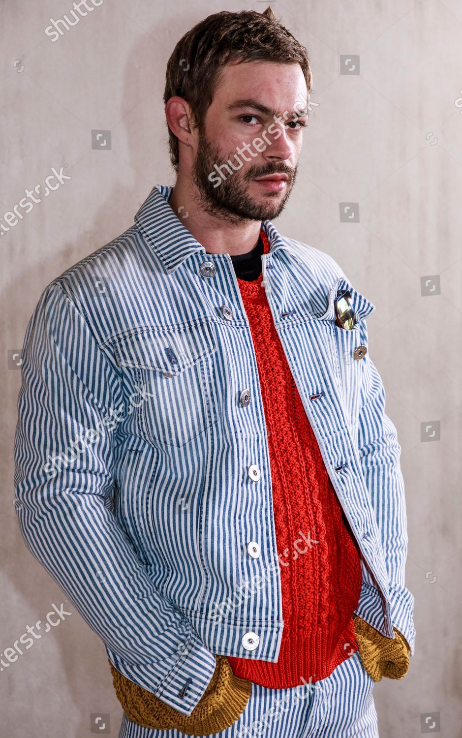 French Actor Felix Maritaud Attends Fall Editorial Stock Photo - Stock ...