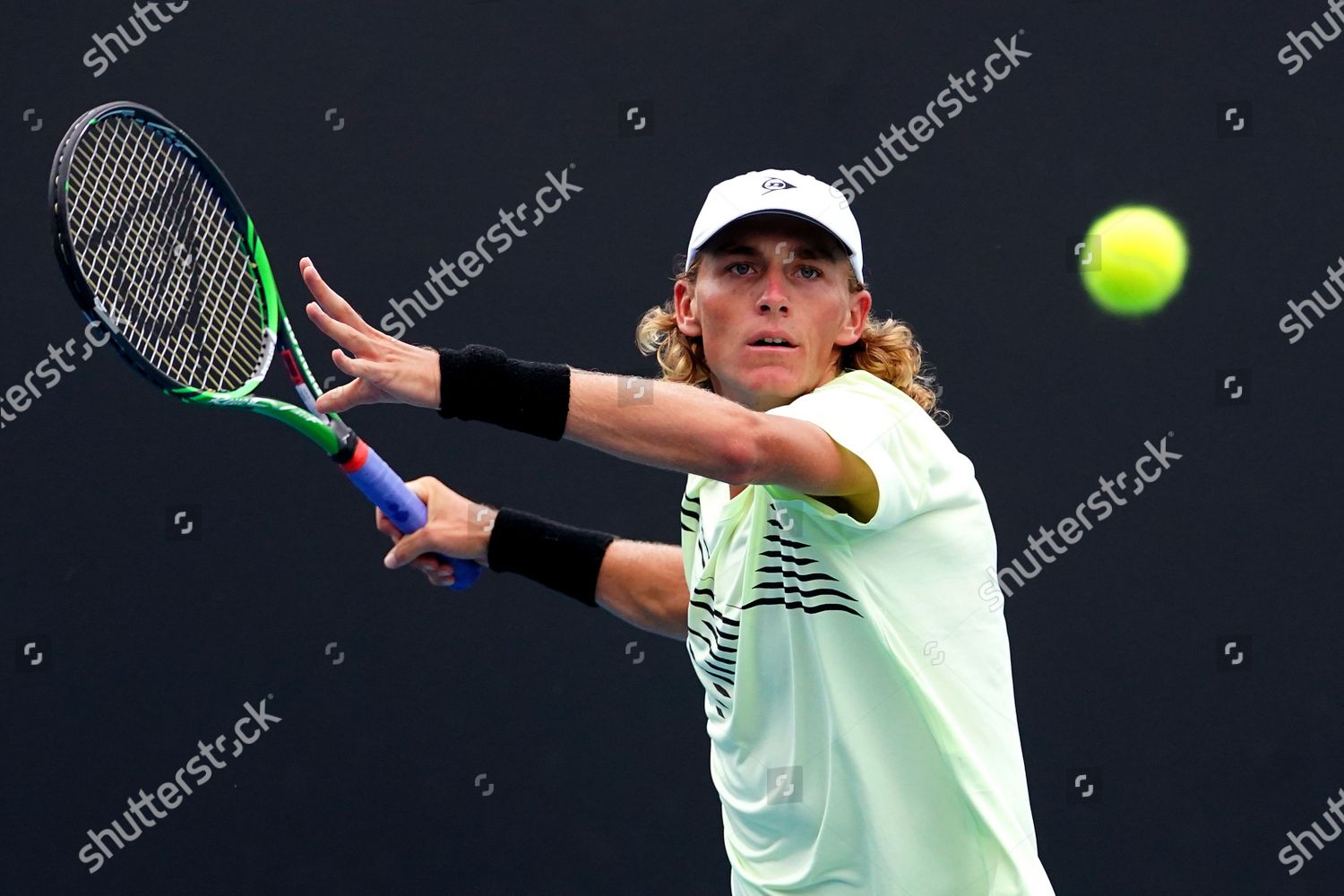 Max Purcell Australia Action Against Jannik Editorial Stock Photo ...