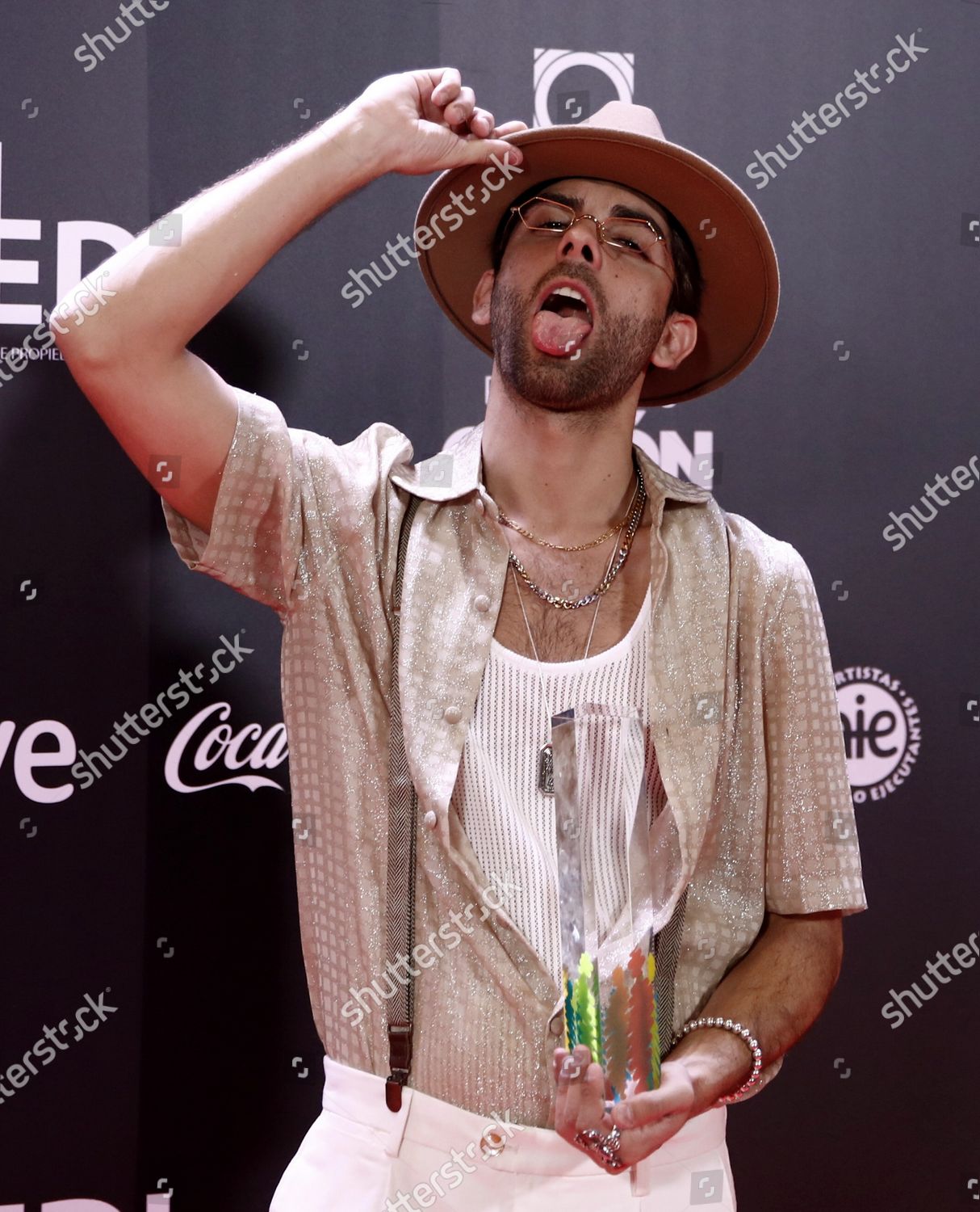 Spanish Singer Don Patricio Poses After Editorial Stock Photo - Stock ...
