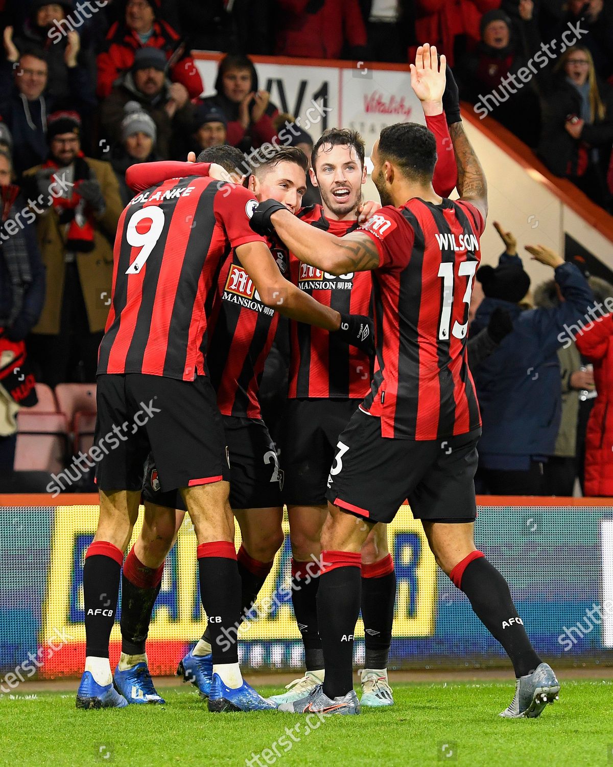 Harry Wilson Afc Bournemouth Middle Celebrates Editorial Stock Photo ...