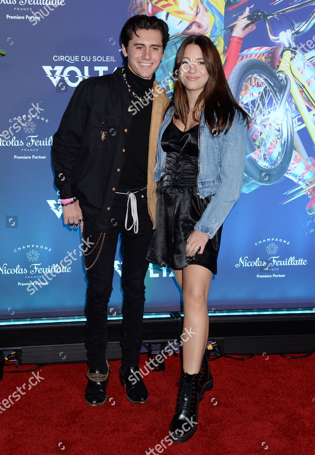 Isaak Presley Mackenzie Ziegler Editorial Stock Photo - Stock Image ...