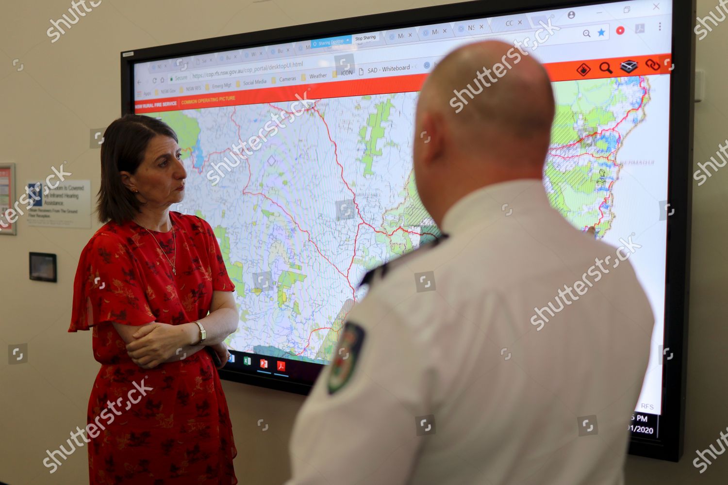 Australian Rural Fire Service Commissioner Shane Editorial Stock Photo ...