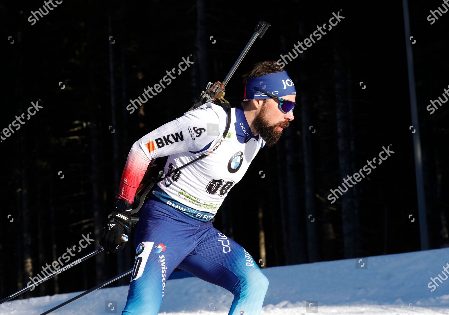 Benjamin Weger Switzerland Action During Men Editorial Stock Photo ...