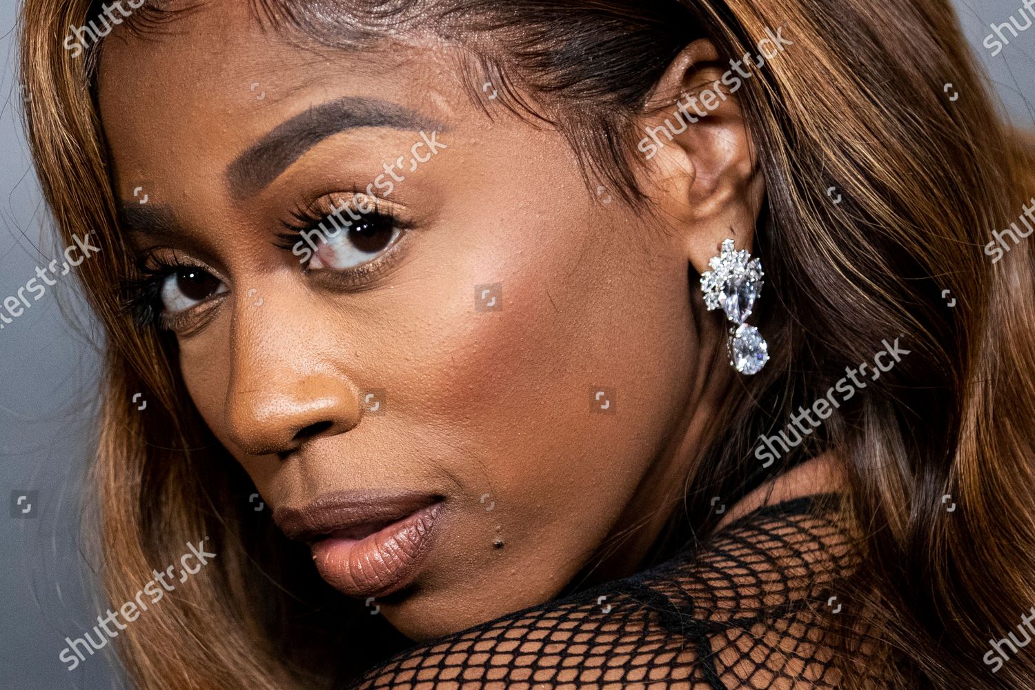 Us Rapper Kash Doll Poses On Editorial Stock Photo - Stock Image ...