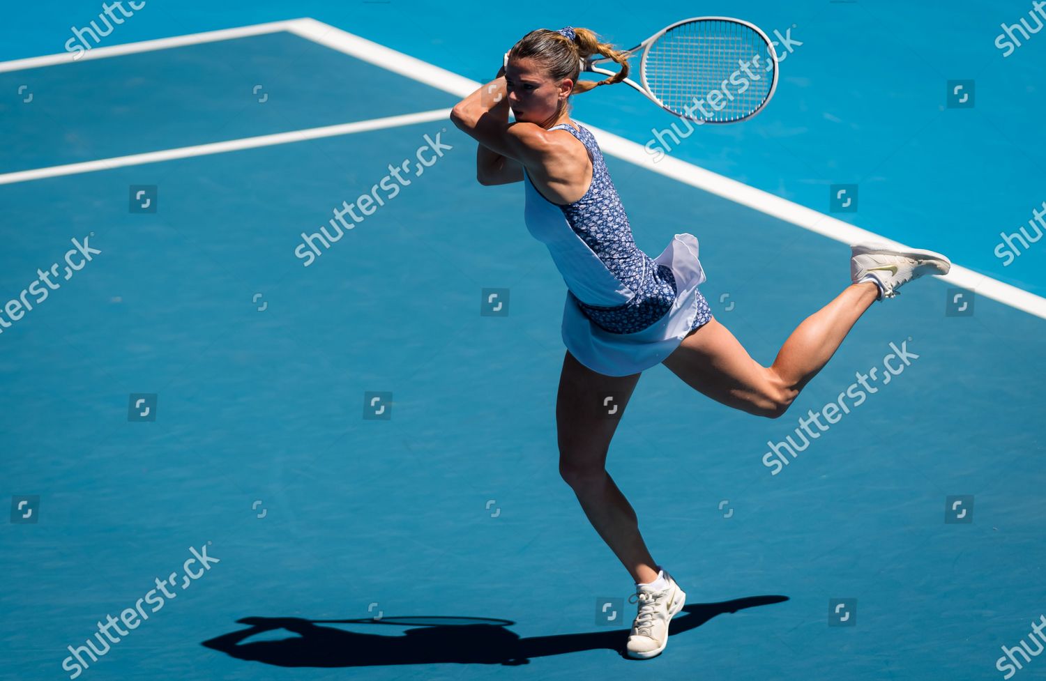 Camila Giorgi Italy Action During Her Editorial Stock Photo - Stock ...