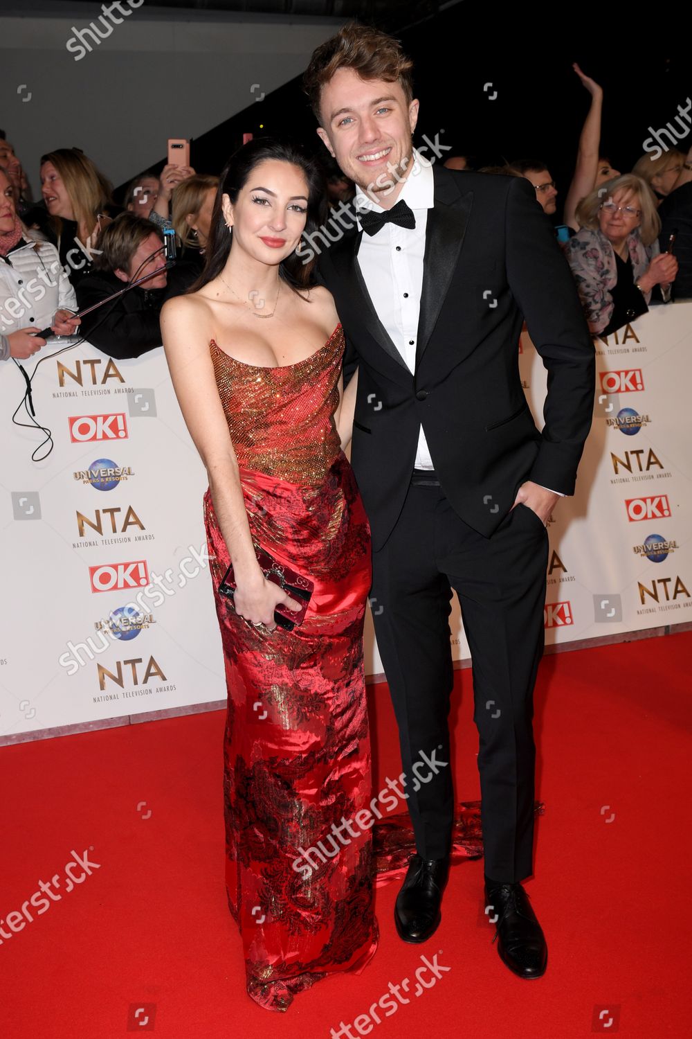 Annesophie Flury Roman Kemp Editorial Stock Photo - Stock Image ...