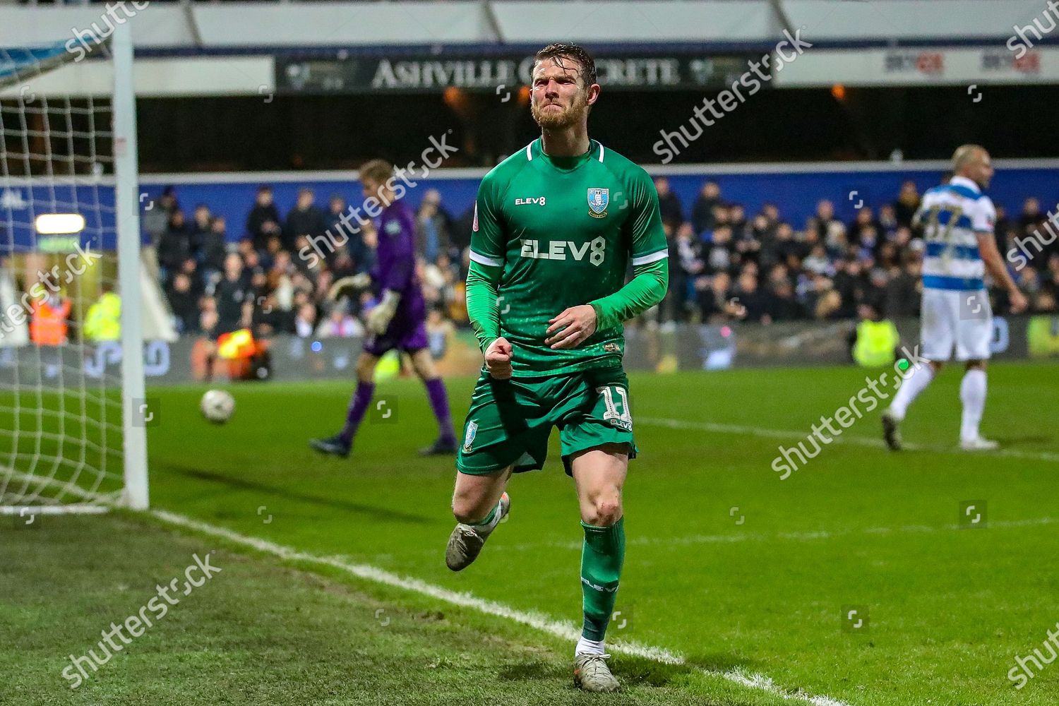 Goal Sheffield Wednesday Forward Sam Winnall Editorial Stock Photo ...