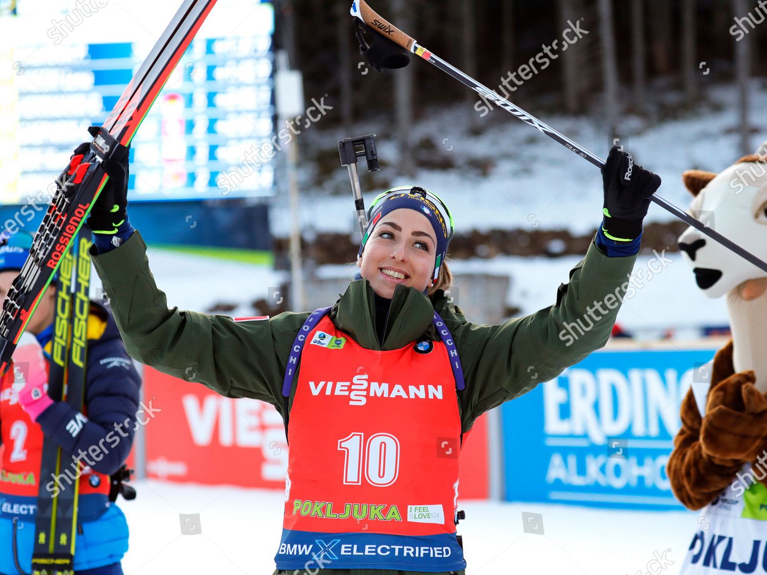 Lisa Vittozzi Italy Celebrates After Taking Editorial Stock Photo ...