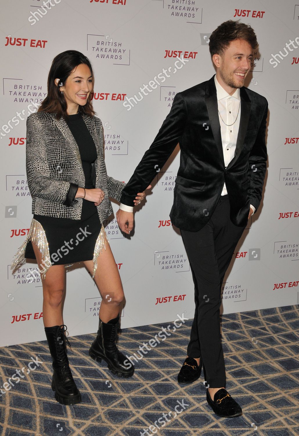 Annesophie Flury Roman Kemp Editorial Stock Photo - Stock Image ...