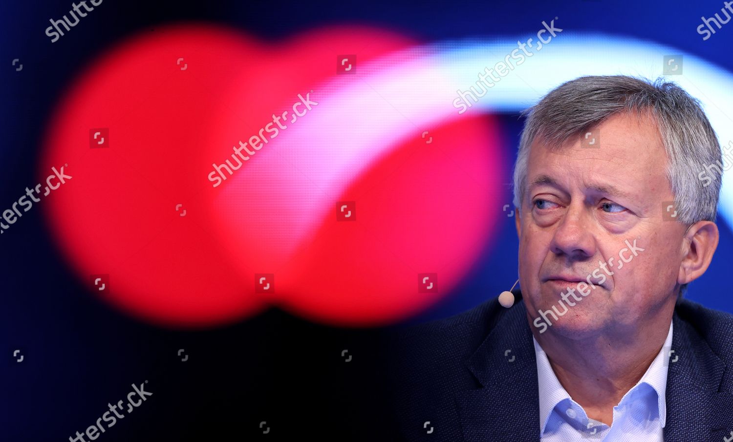 Michael Wiederer President European Handball Federation Editorial Stock ...