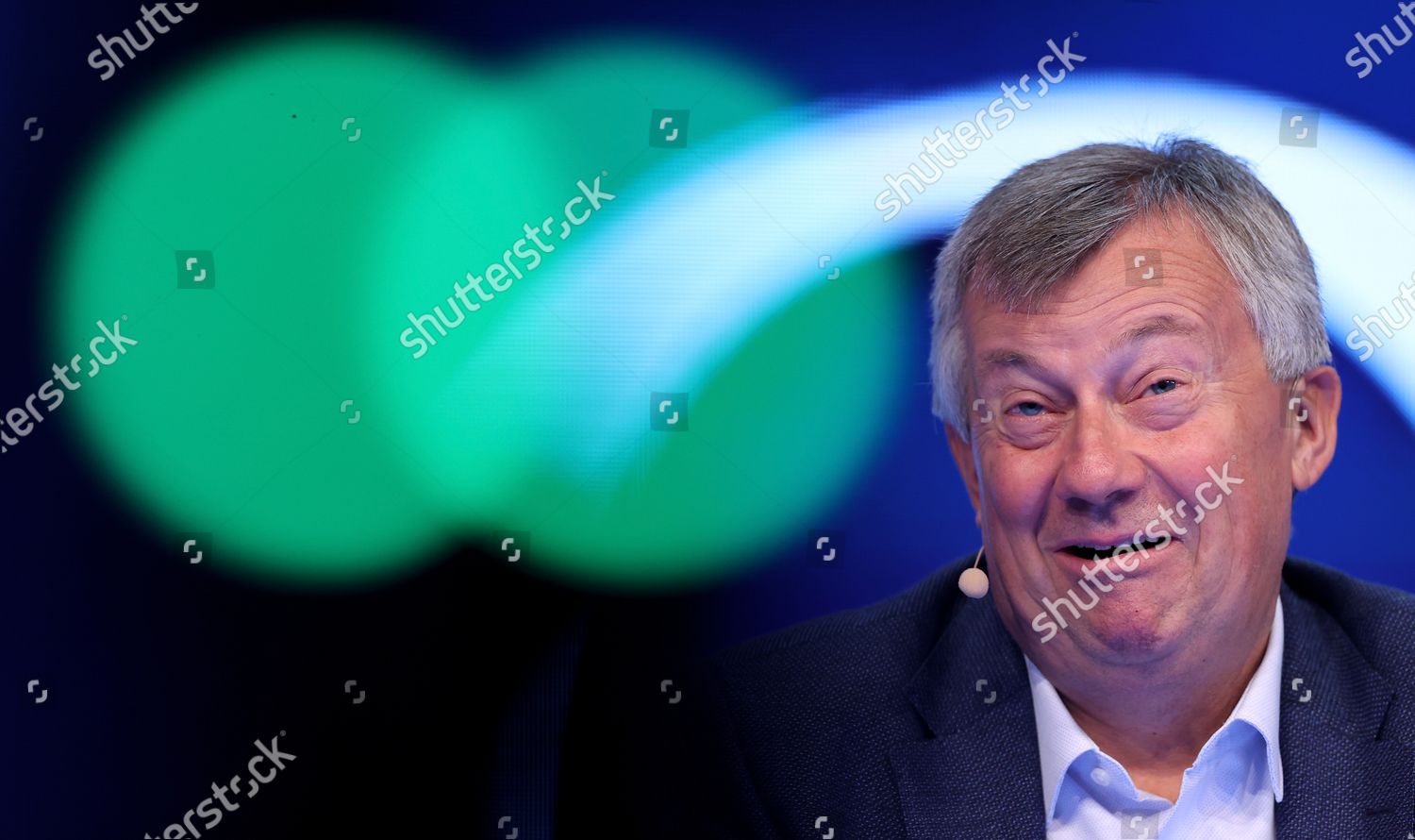 Michael Wiederer President European Handball Federation Editorial Stock ...