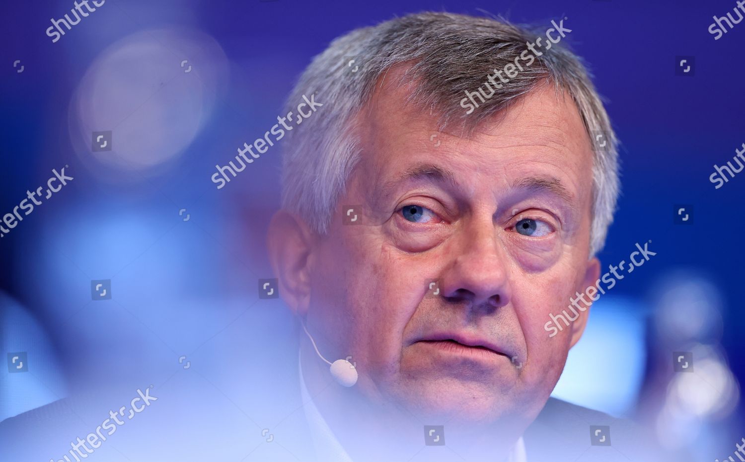 Michael Wiederer President European Handball Federation Editorial Stock ...