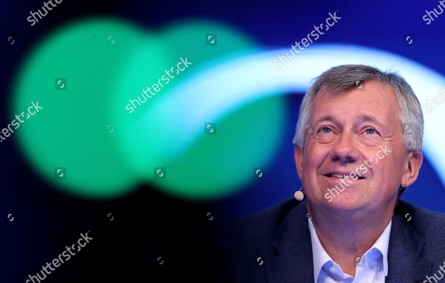 Michael Wiederer President European Handball Federation Editorial Stock ...