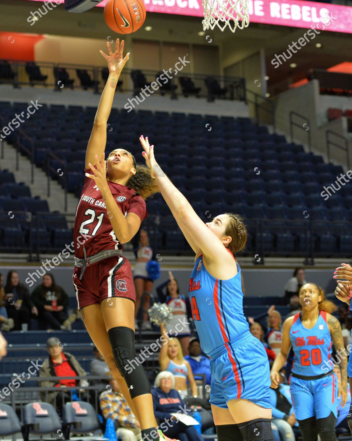 South Carolina Forward Mikiah Herbert Harrigan Editorial Stock Photo ...