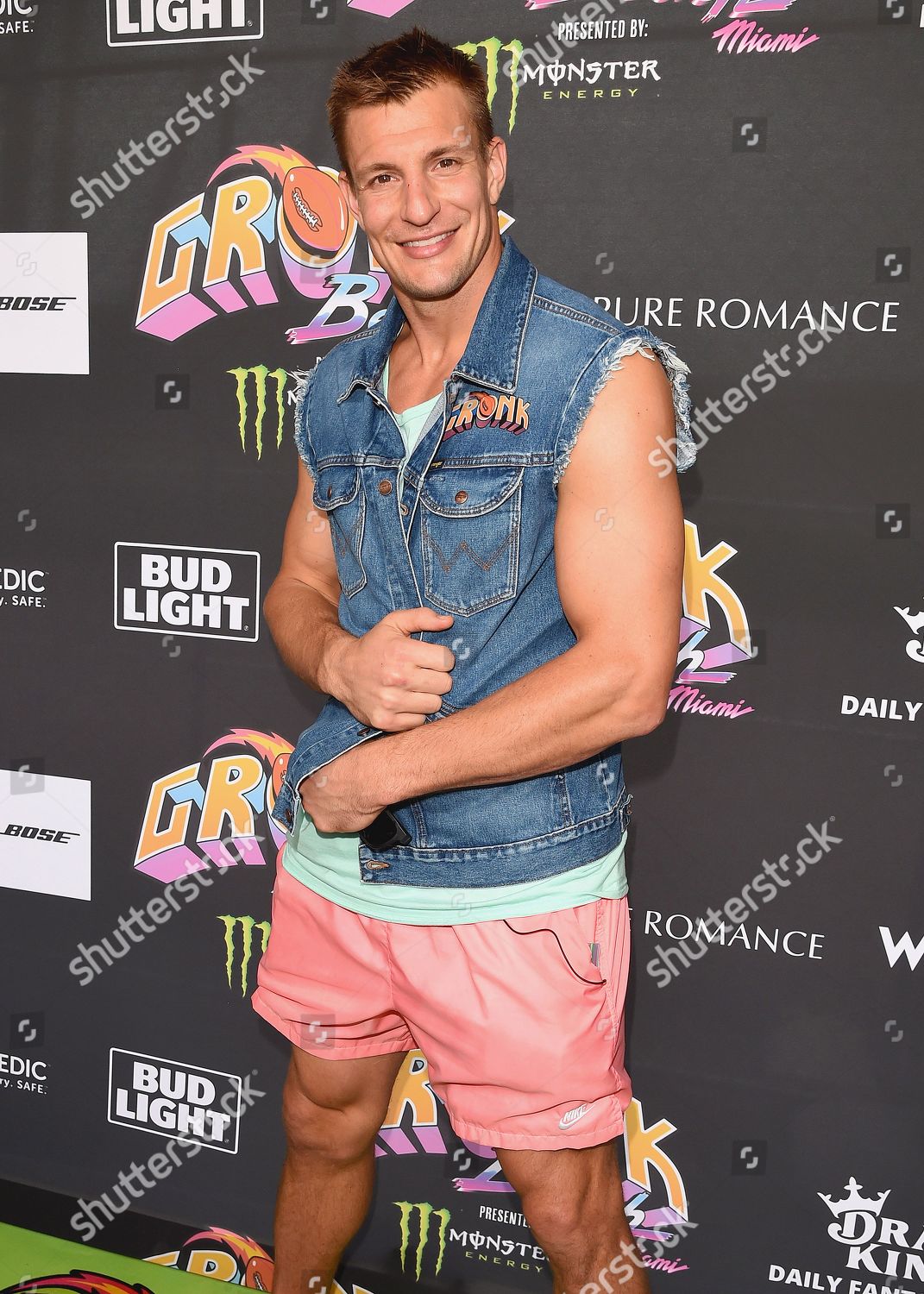 Rob Gronkowski Pure Romance Popup Gronk Editorial Stock Photo - Stock ...