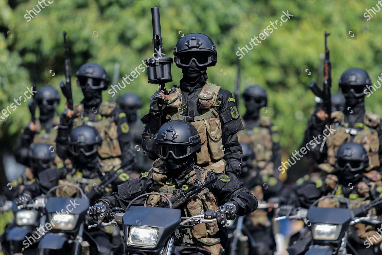 Sri Lankan Army Special Force Officers Editorial Stock Photo - Stock ...