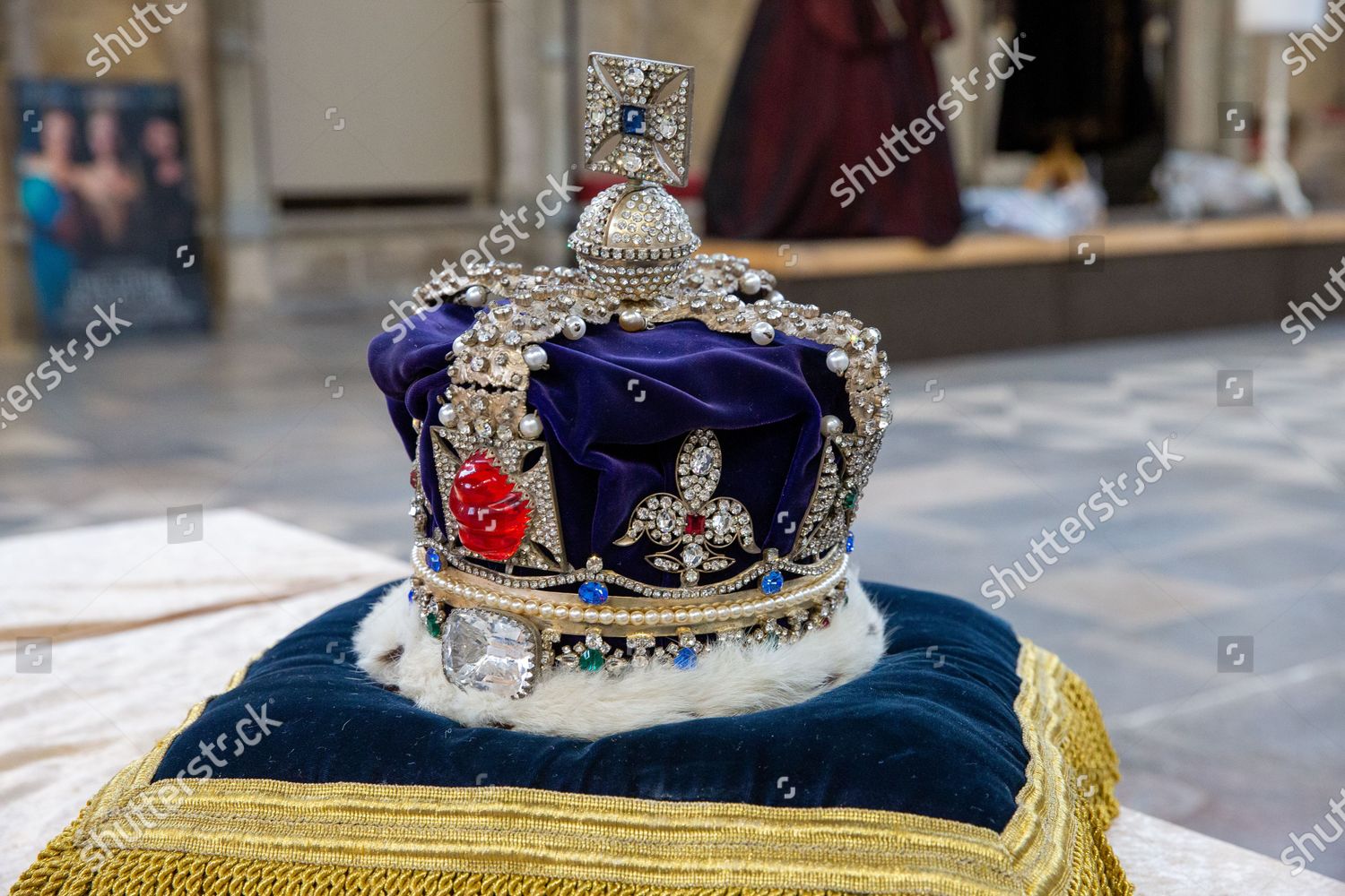 Crown Used Show Crown On Display Editorial Stock Photo - Stock Image ...