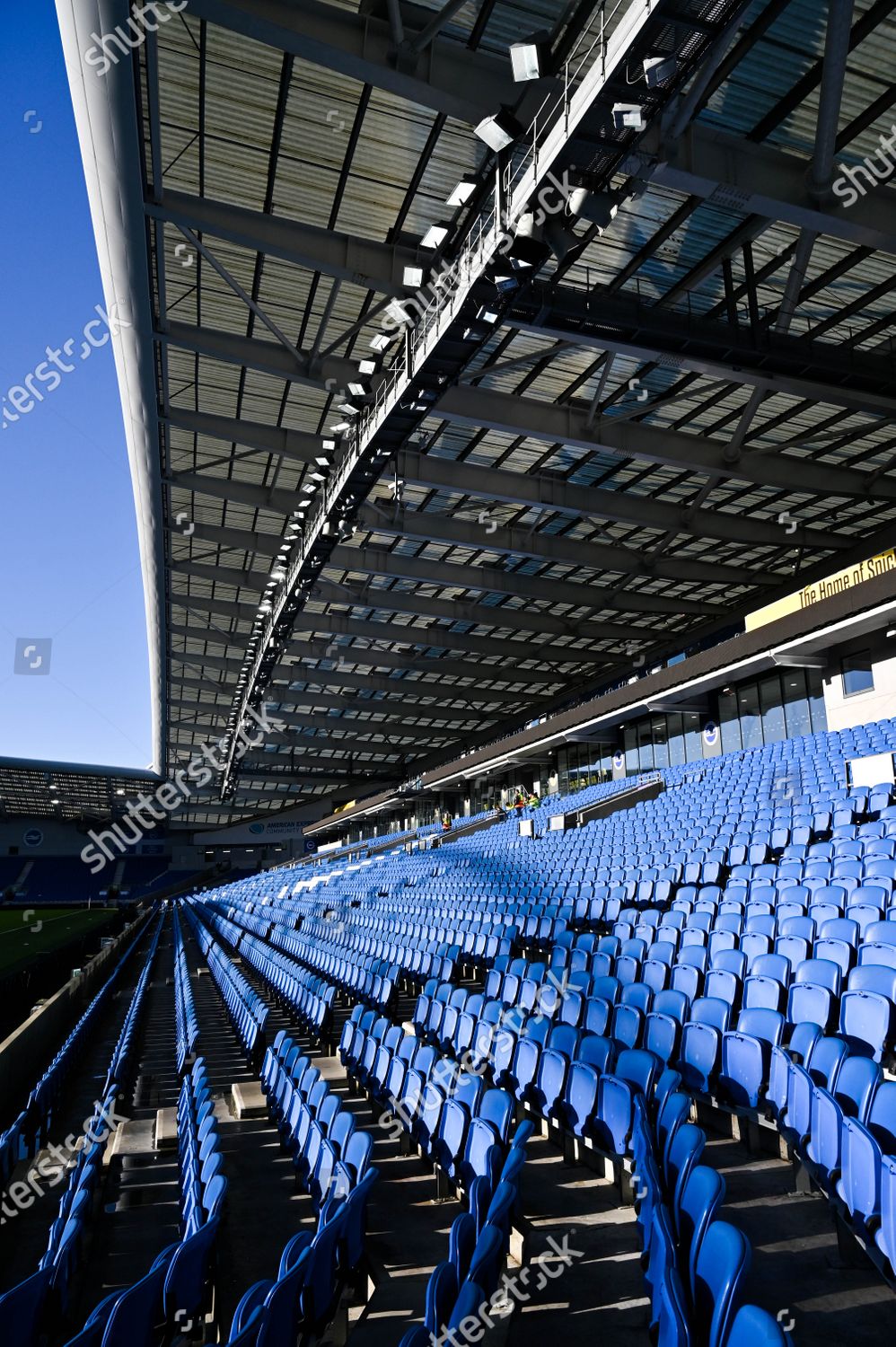 Inside Amex Stadium Before Premier League Editorial Stock Photo - Stock ...