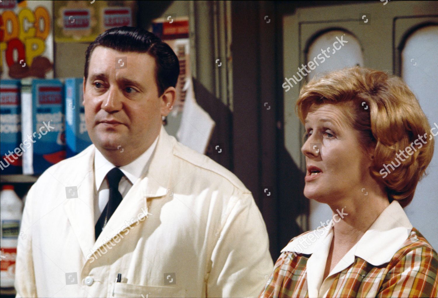 Alf Roberts Starts Work Corner Shop Editorial Stock Photo - Stock Image ...