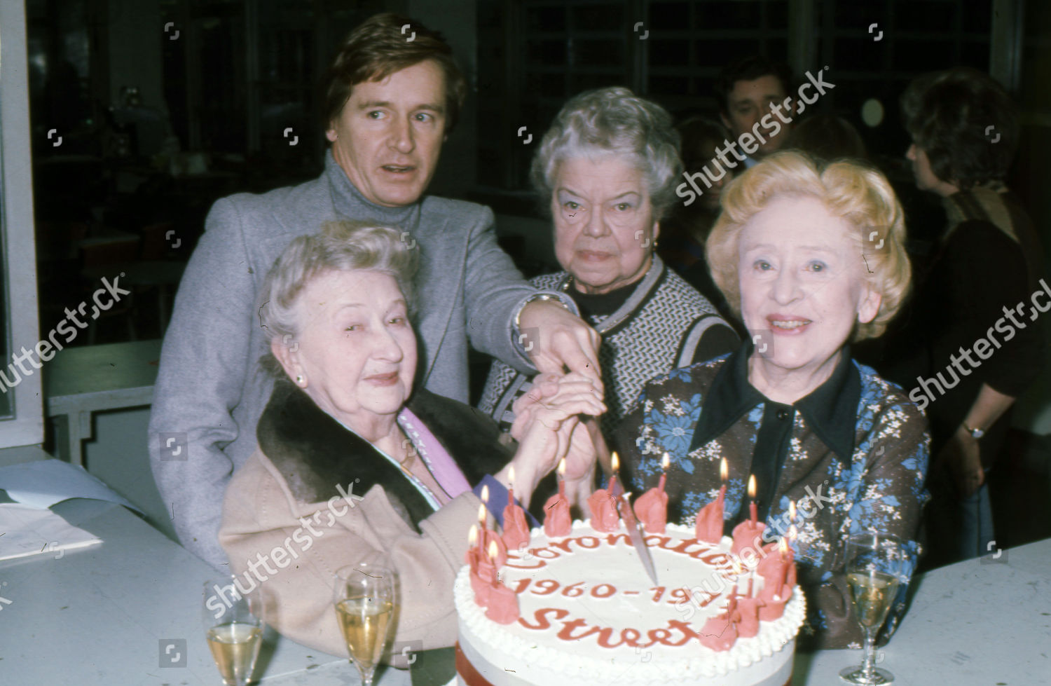 Coronation Street Cast Members Celebrate Series Editorial Stock Photo ...