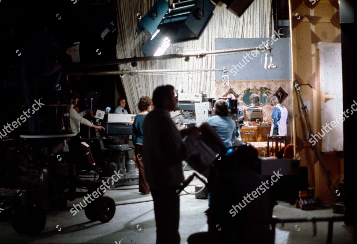 Behind Scenes Filming Cameras Lighting Microphone Editorial Stock Photo ...