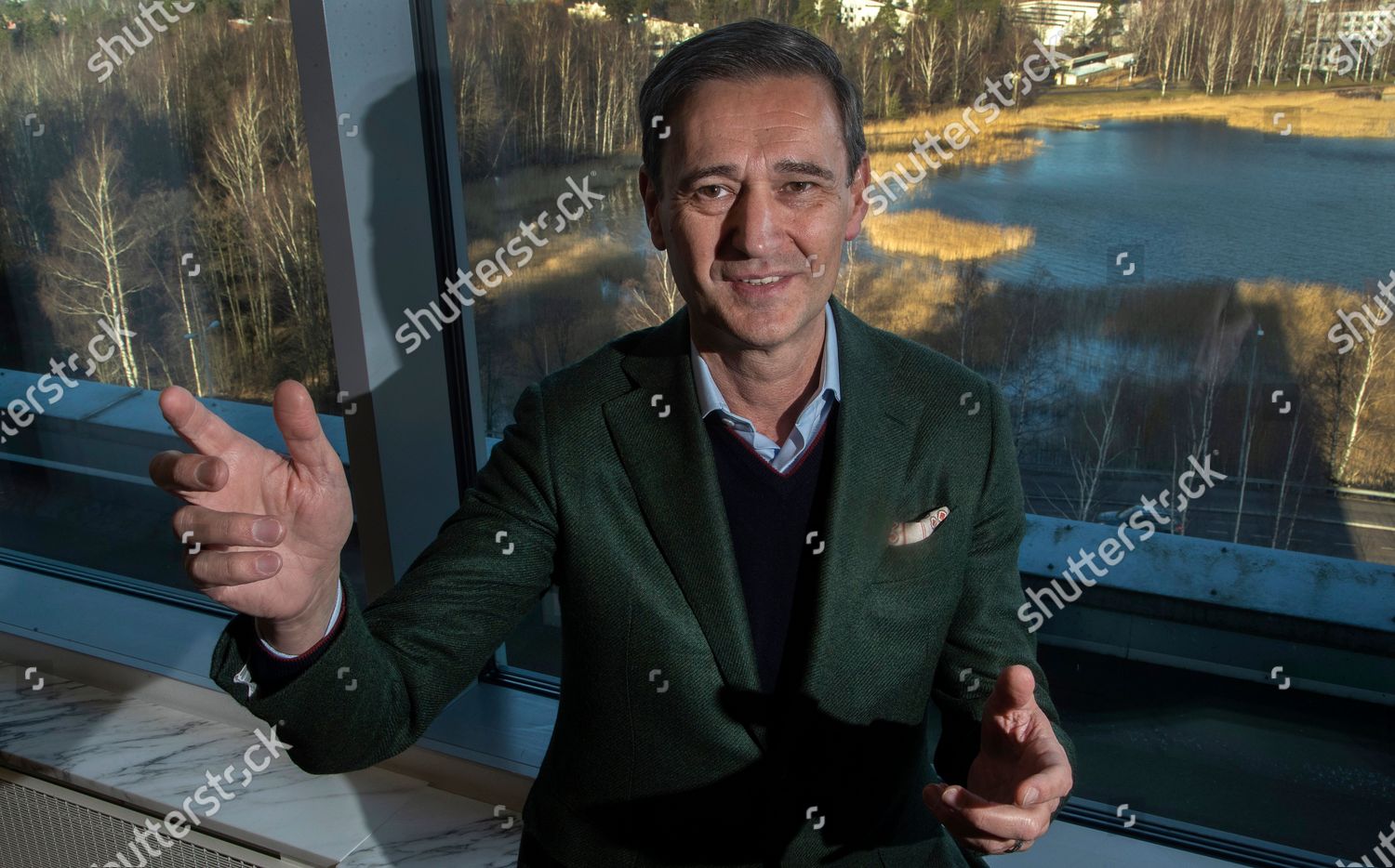 Peter Vanacker President Ceo Finnish Oil Editorial Stock Photo - Stock ...