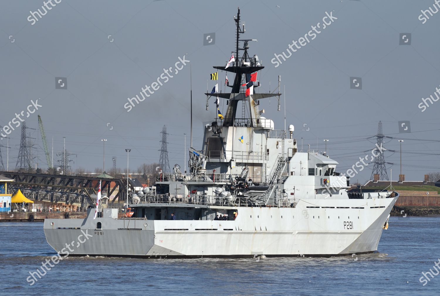 View Hms Tyne On Thames Editorial Stock Photo - Stock Image | Shutterstock