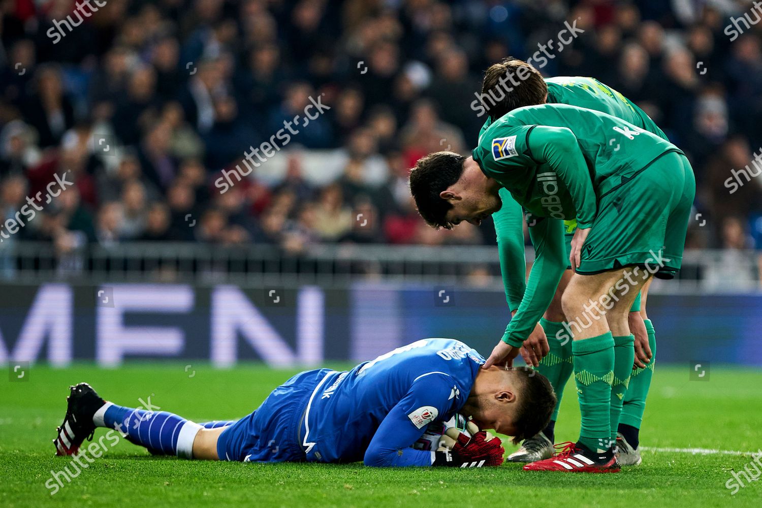Alex Remiro Real Sociedad Editorial Stock Photo - Stock Image ...