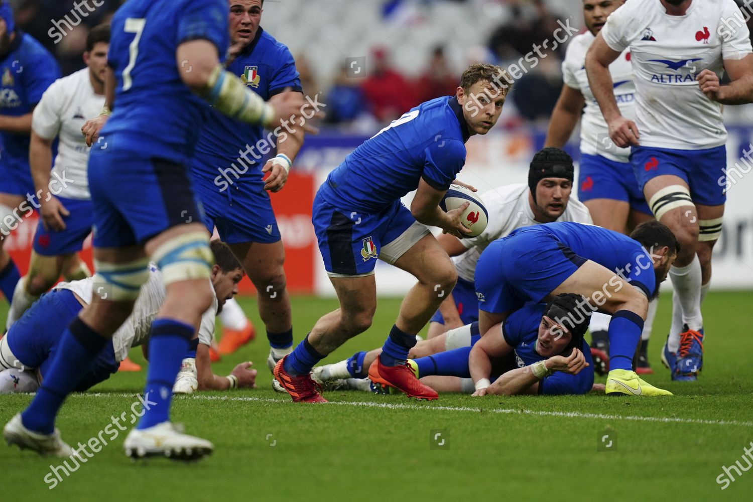 Callum Braley Italy Scrum Half Editorial Stock Photo - Stock Image ...