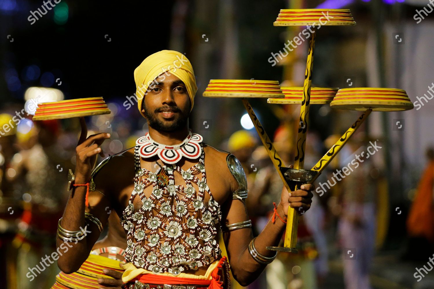 Sri Lankan Traditional Dancers Perform During Editorial Stock Photo ...
