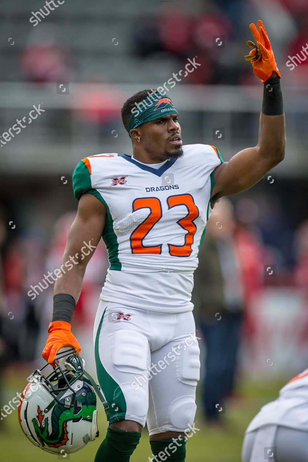 Seattle Dragons Running Back Trey Williams Editorial Stock Photo ...