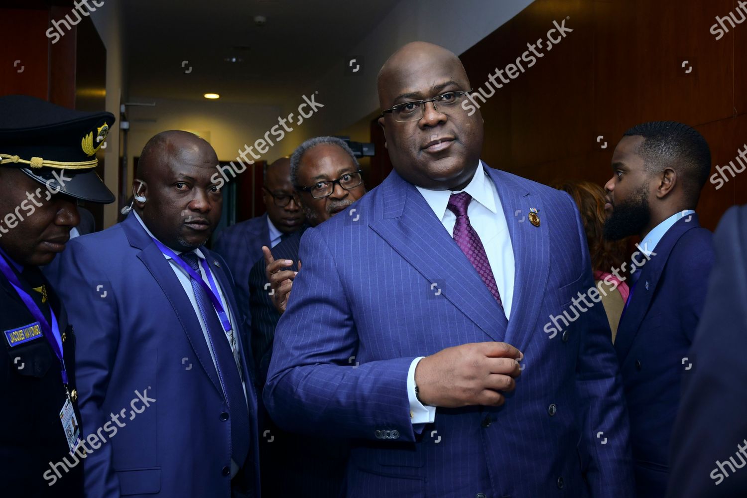 President Democratic Republic Congo Felix Tshisekedi Editorial Stock ...