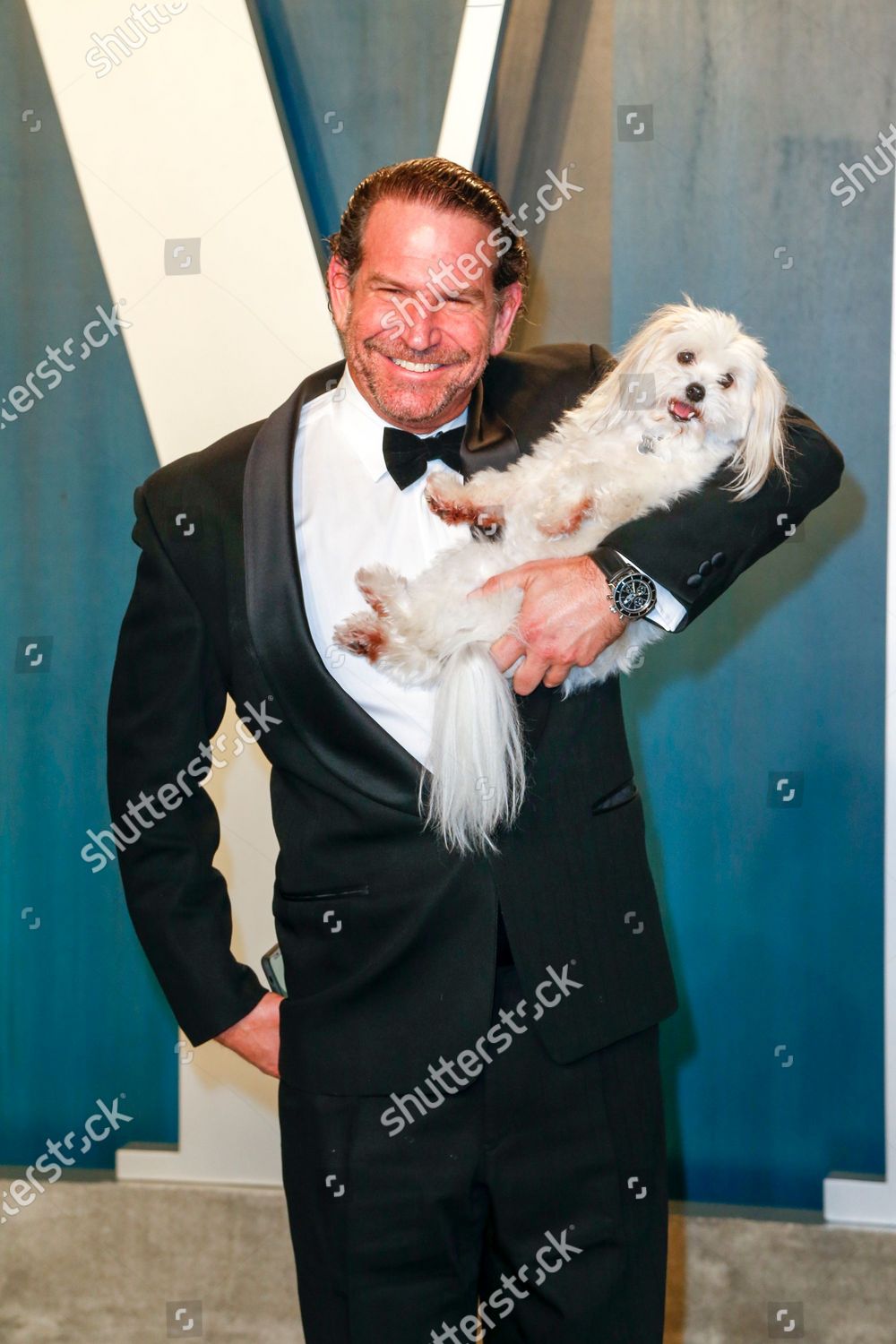 Charles Annenberg Weingarten Attends 2020 Vanity Editorial Stock Photo ...