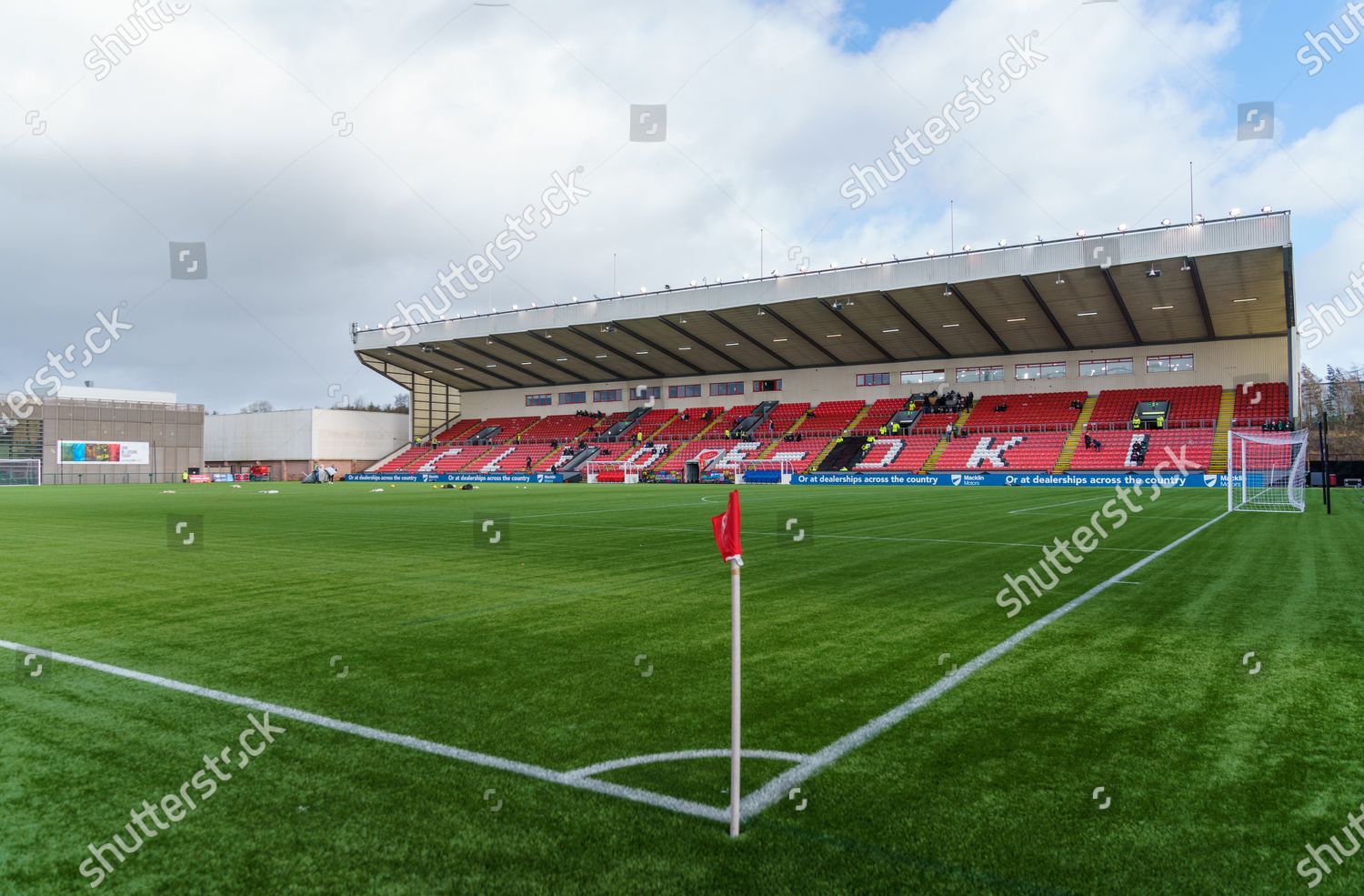 View Broadwood Stadium Home Clyde Football Editorial Stock Photo ...