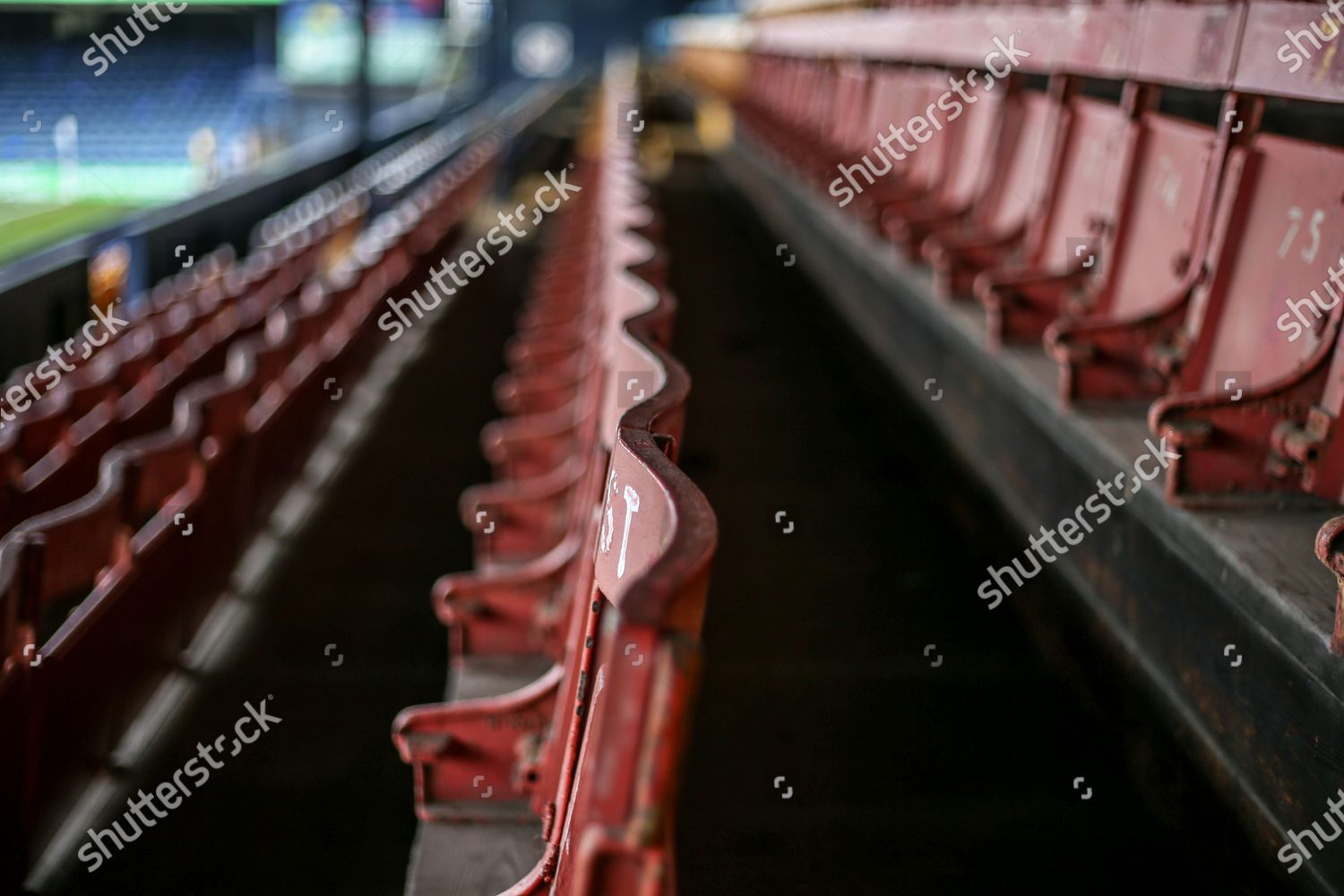 Roots Hall Stadium Seating Southend United Editorial Stock Photo ...